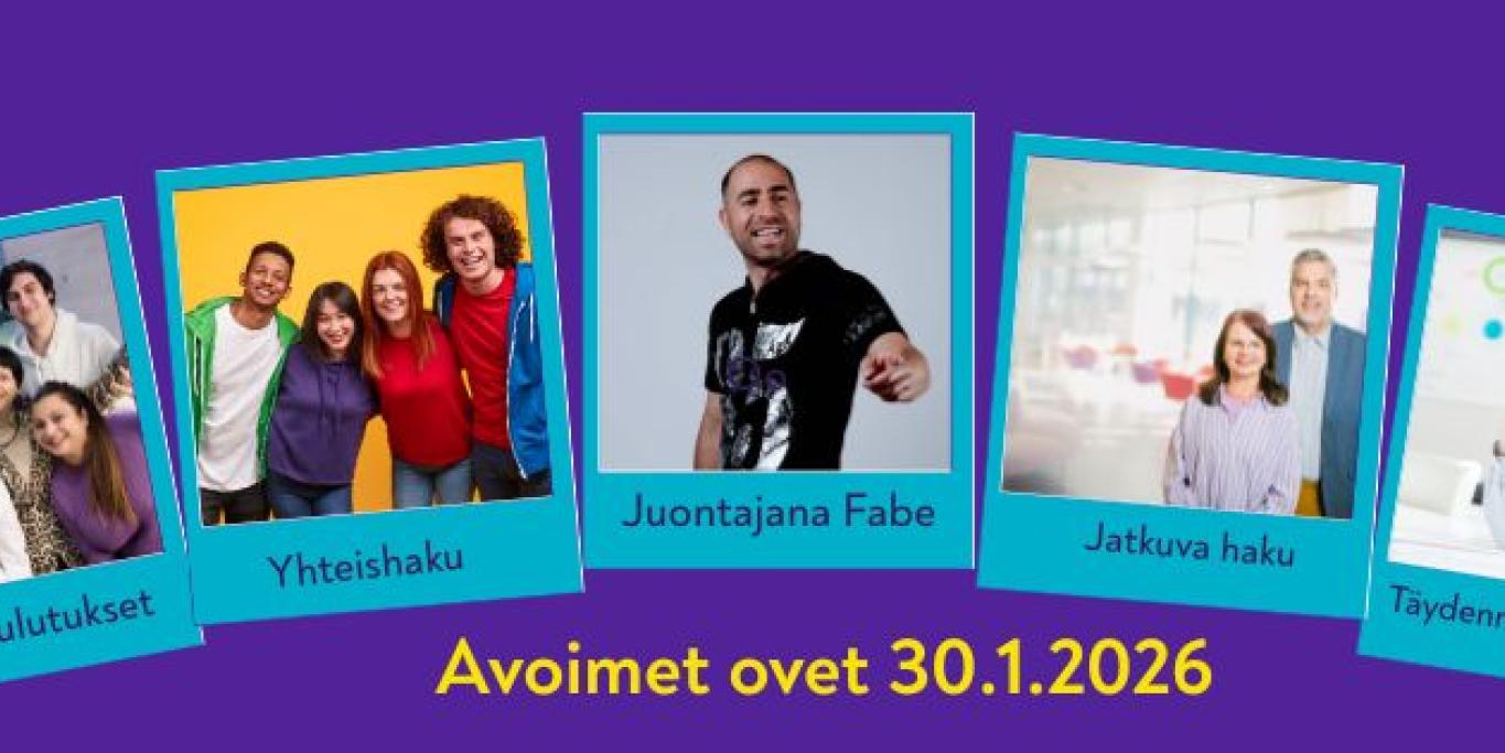 Taitotalon Avoimet Ovet 30.1.2026 | Taitotalo